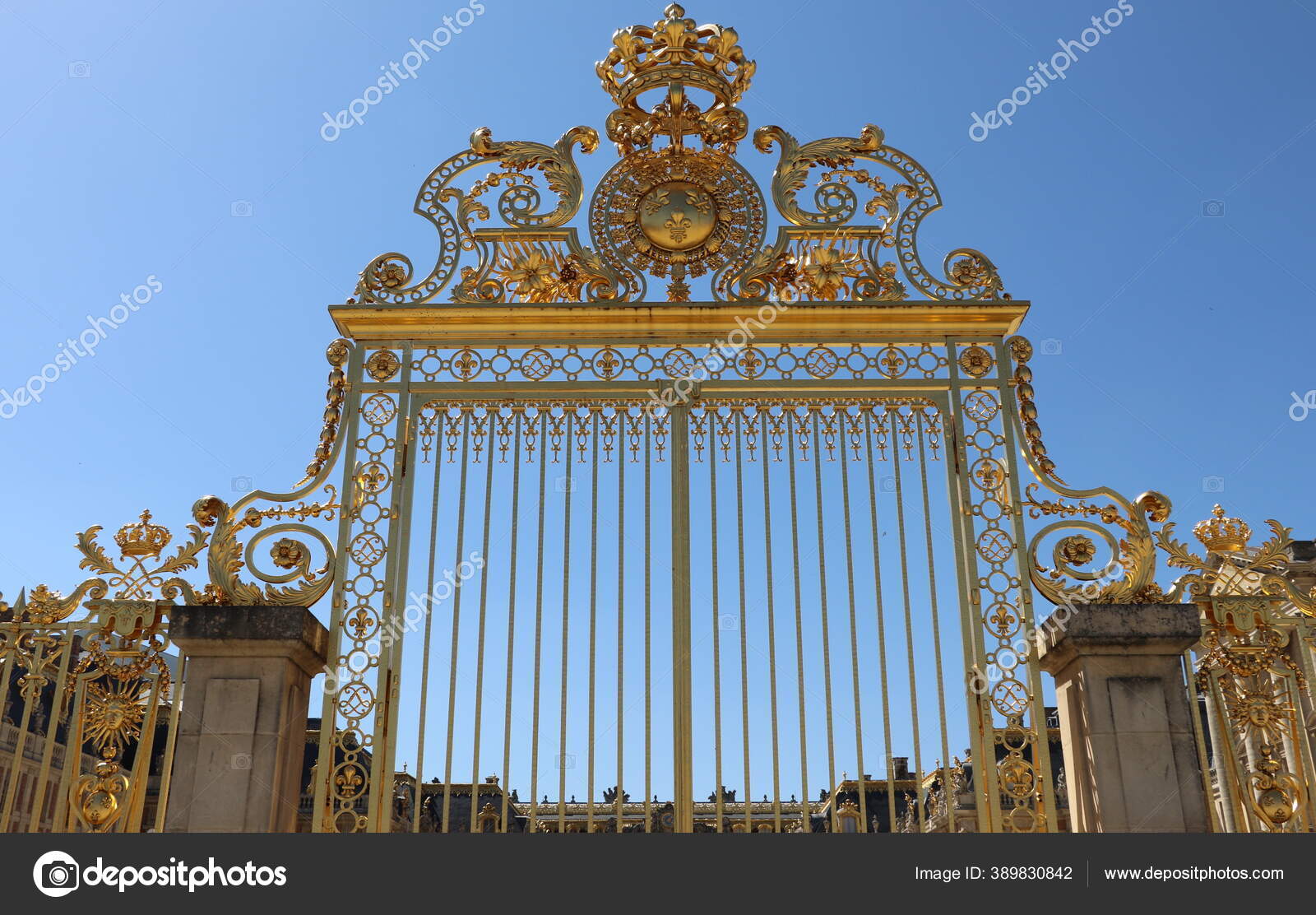 Palace Of Versailles Gates