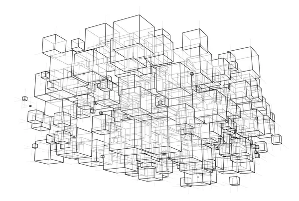 3d city — Stock Photo © ganzaless #2160568