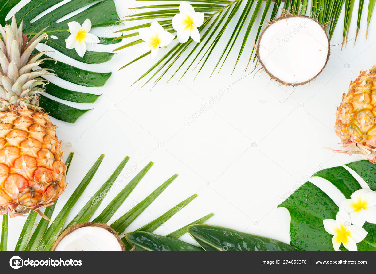 Summer flat lay scenery Stock Photo by ©Neirfys 274053676