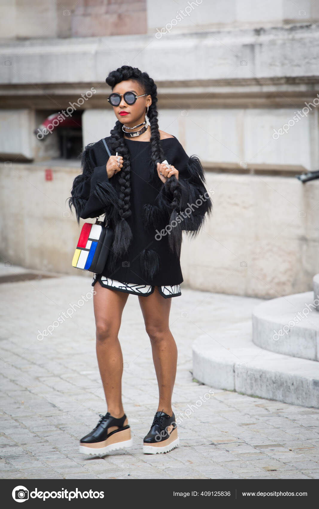 Janelle Monae Street Style