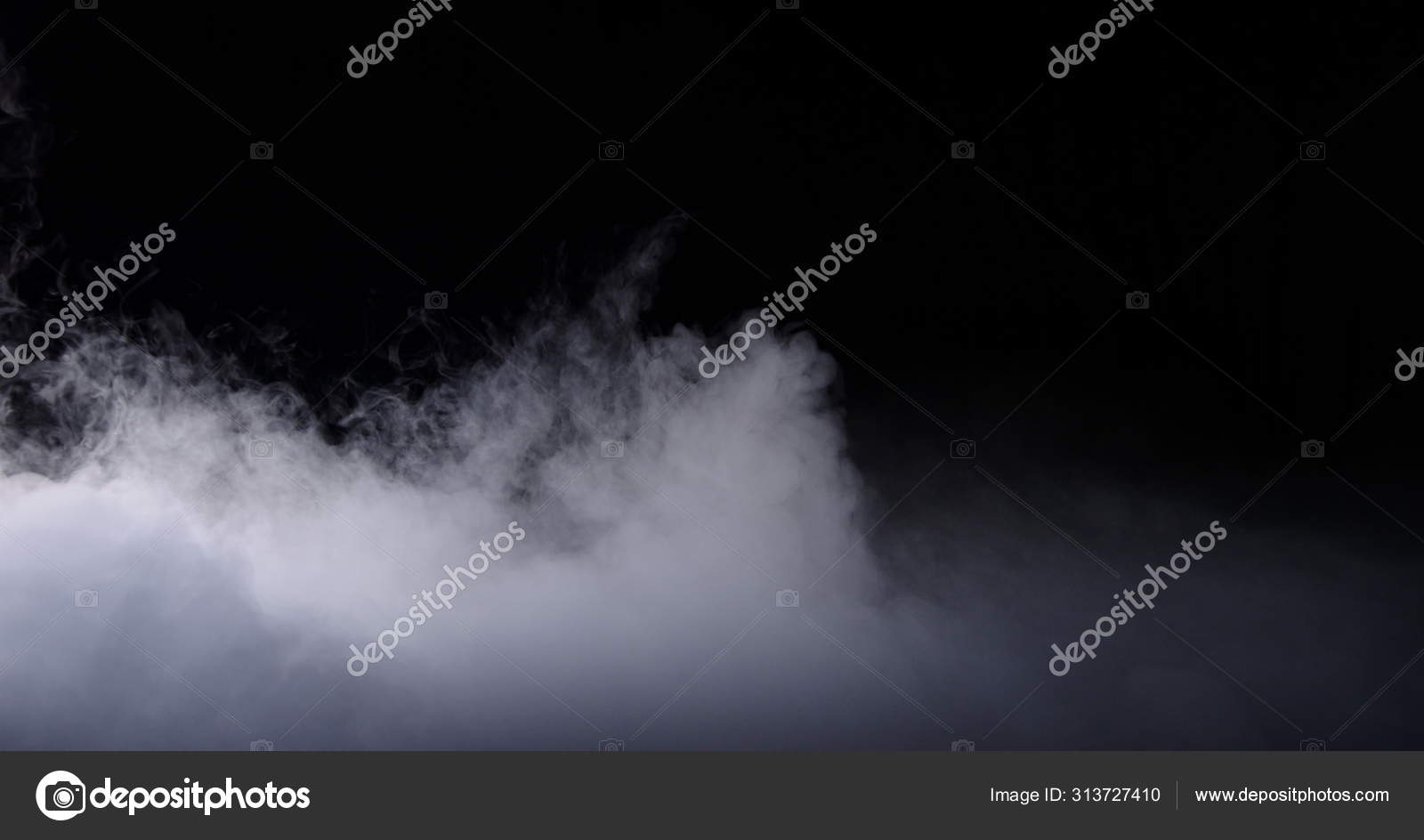 Realistic Dry Ice Smoke Clouds Fog Stock Photo by ©mputsylo 313727410