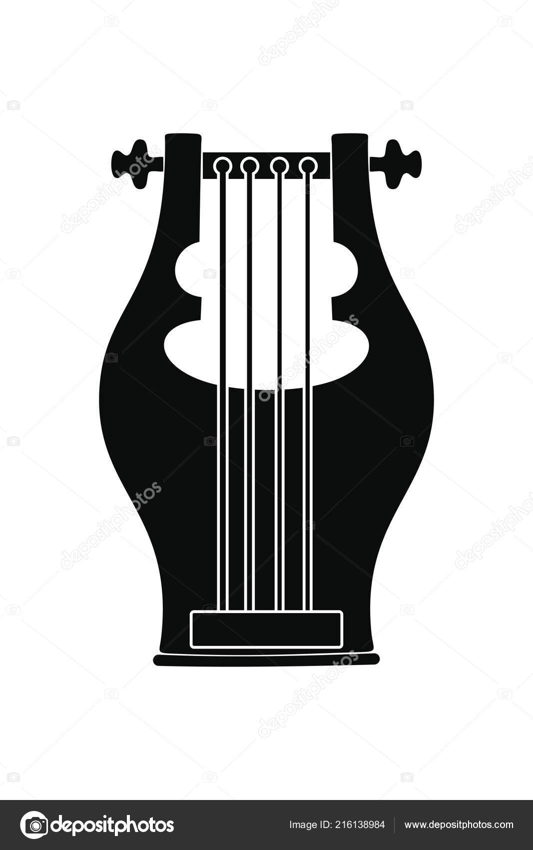 Ancient Greek lyre. Stock Vector by ©migfoto 216138984