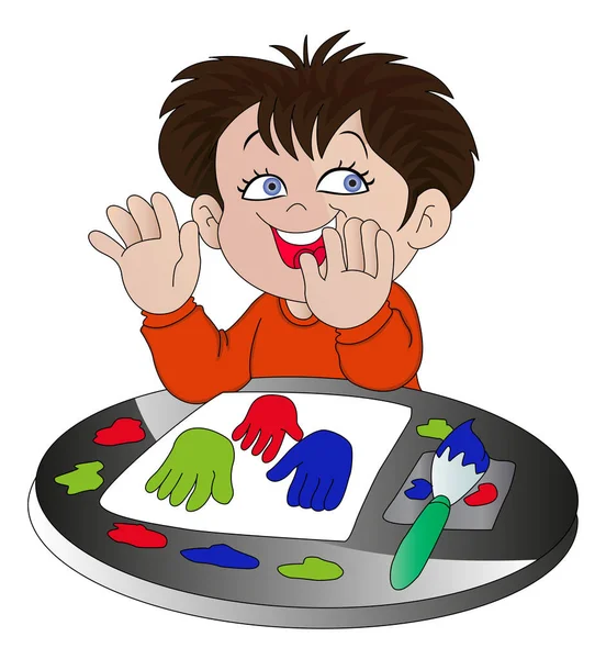 2,647 Finger painting Stock Illustrations | Depositphotos