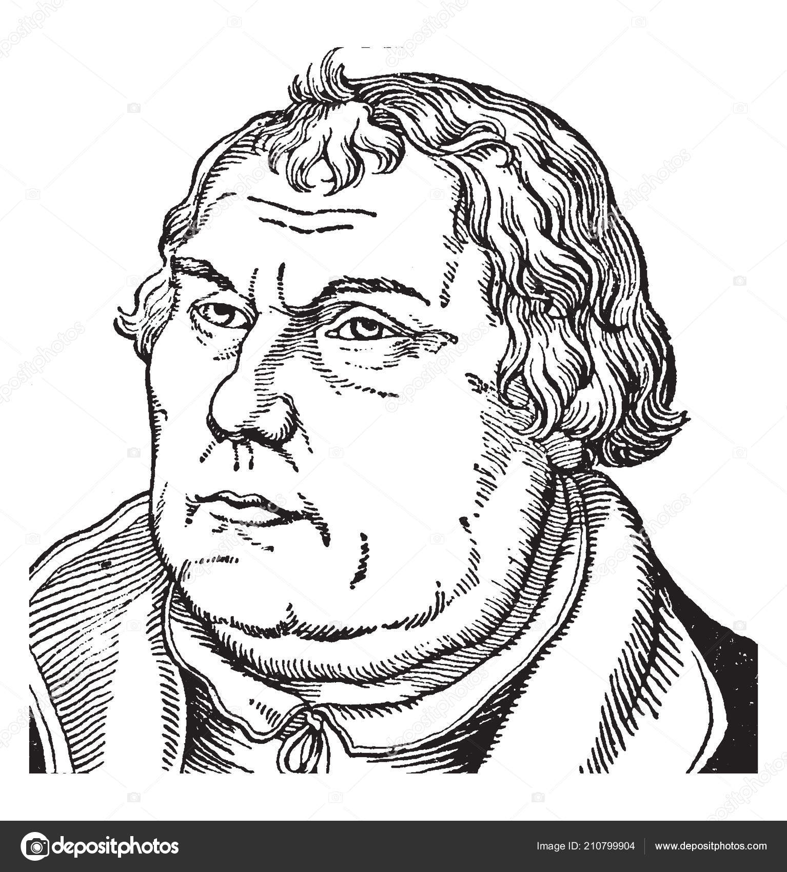 Martin Luther Monk Drawing