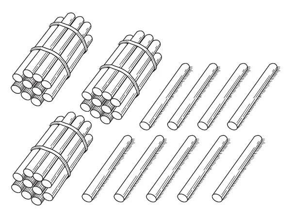 30 sticks Vector Art Stock Images | Depositphotos