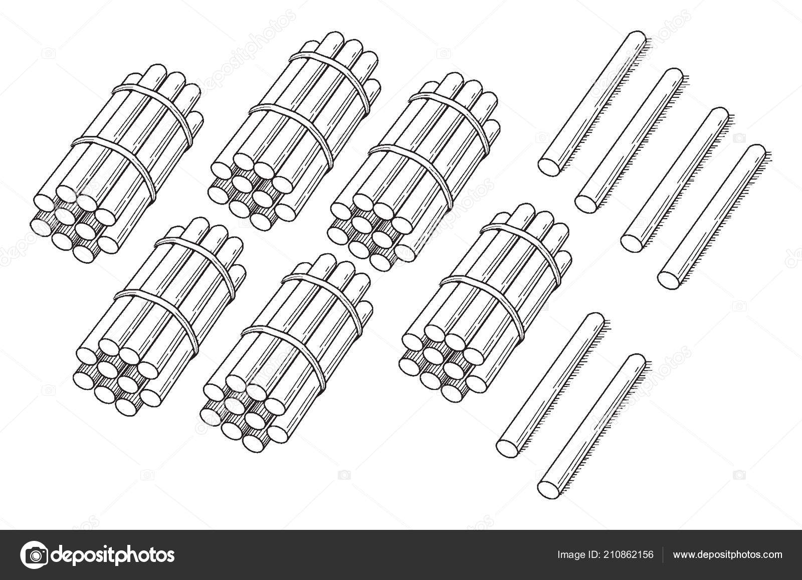 Counting Card Has Stick Art Sticks Illustration Card Sticks Tied Stock ...
