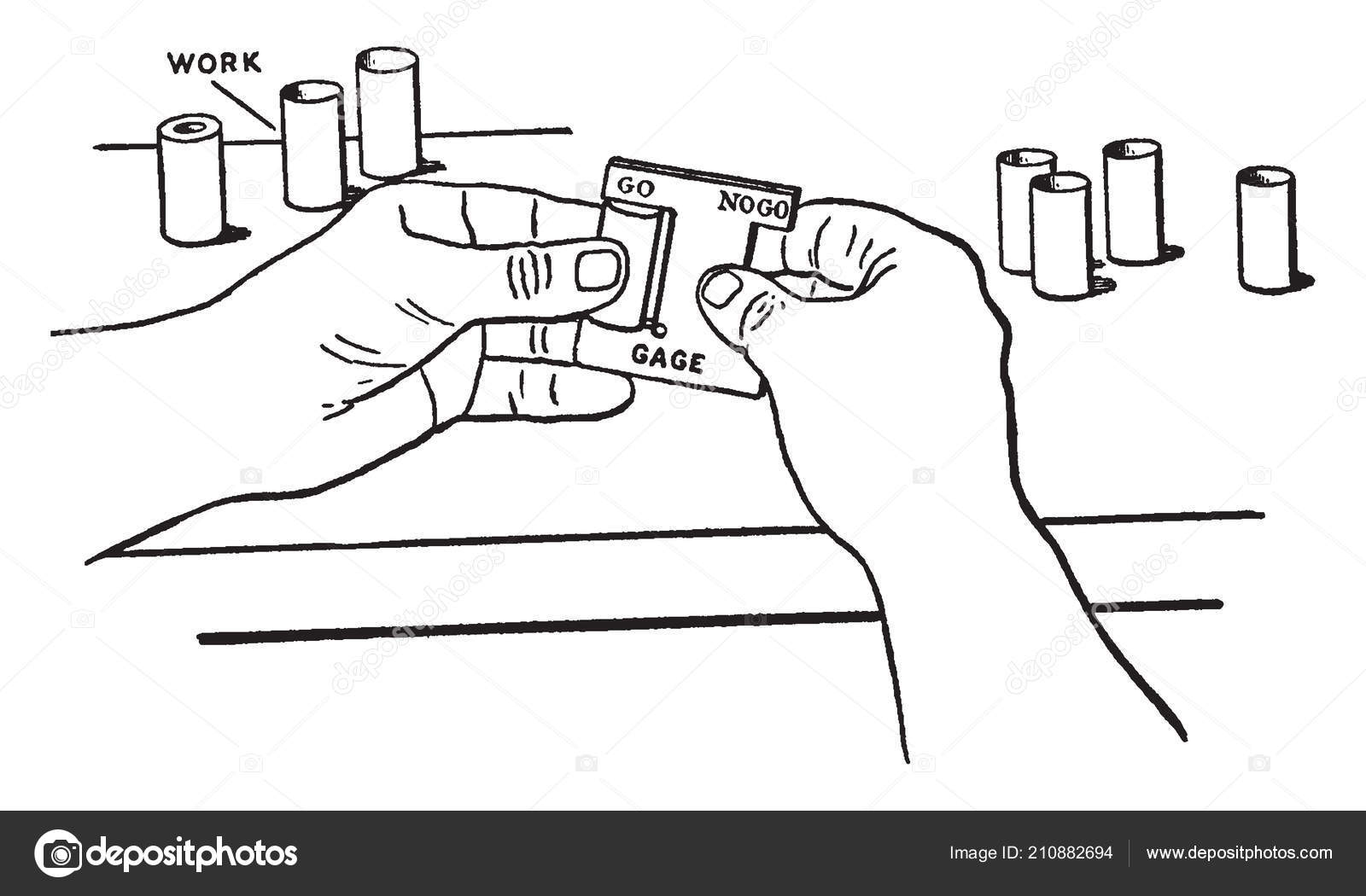 Illustration Represents Gauge Which Represents Two Different Types ...