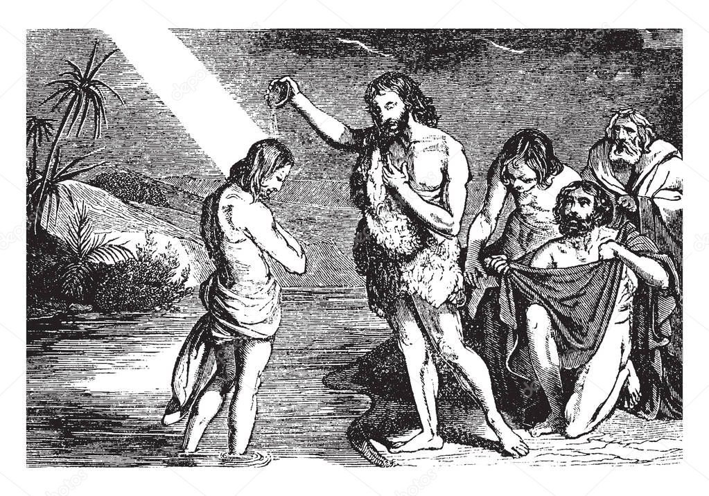 Decapitación de San Juan Bautista por orden de Herodes Antipas a través ...