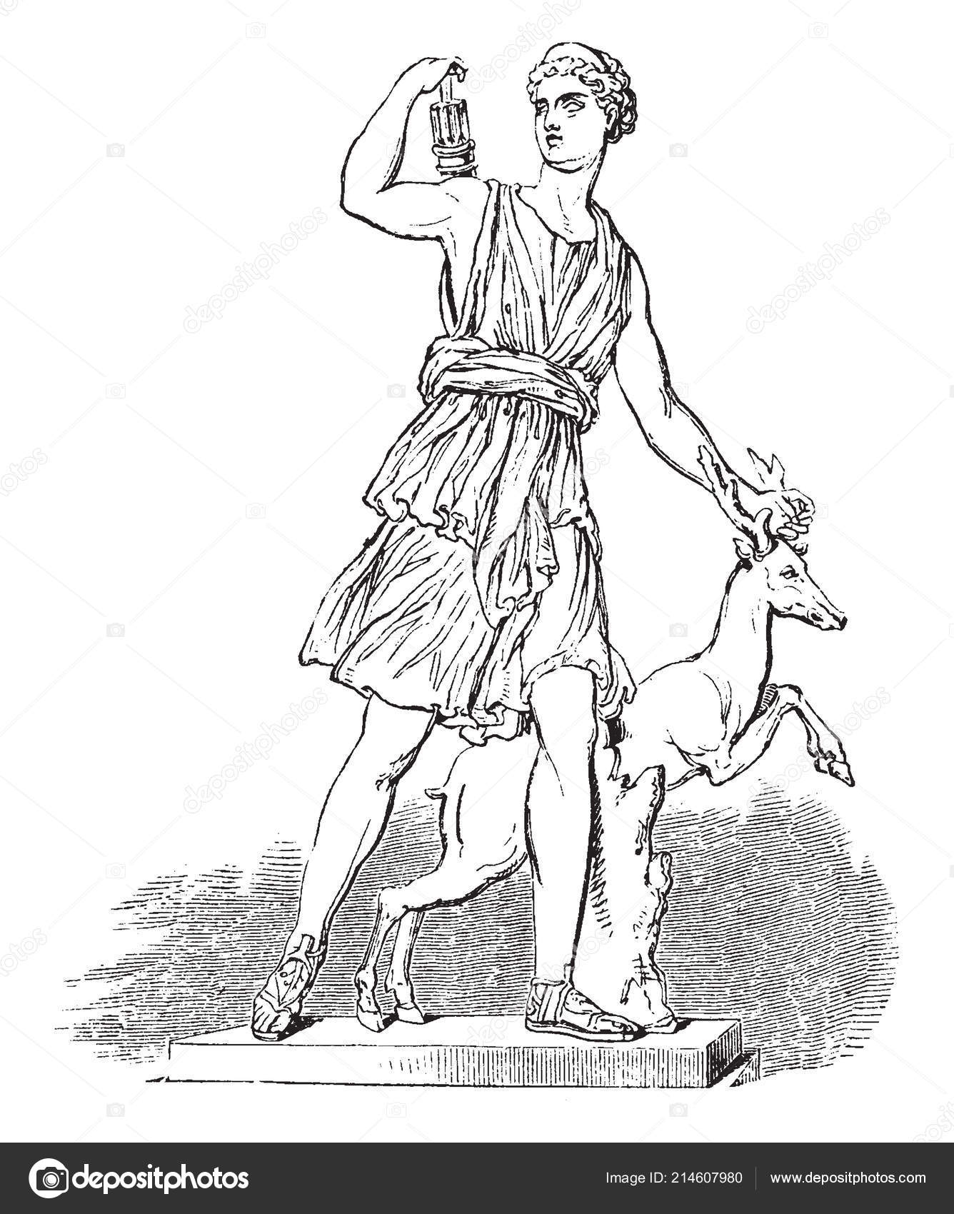 Diana Goddess Of The Moon Coloring Pages