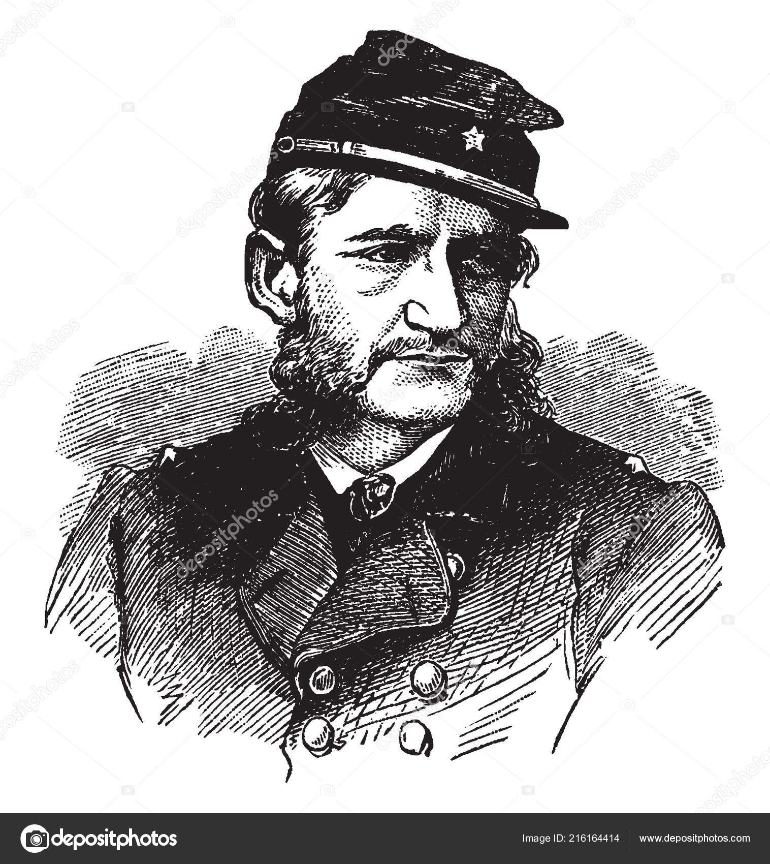 Hugh Judson Kilpatrick 1836 1881 Officer Union Army Major General Stock ...