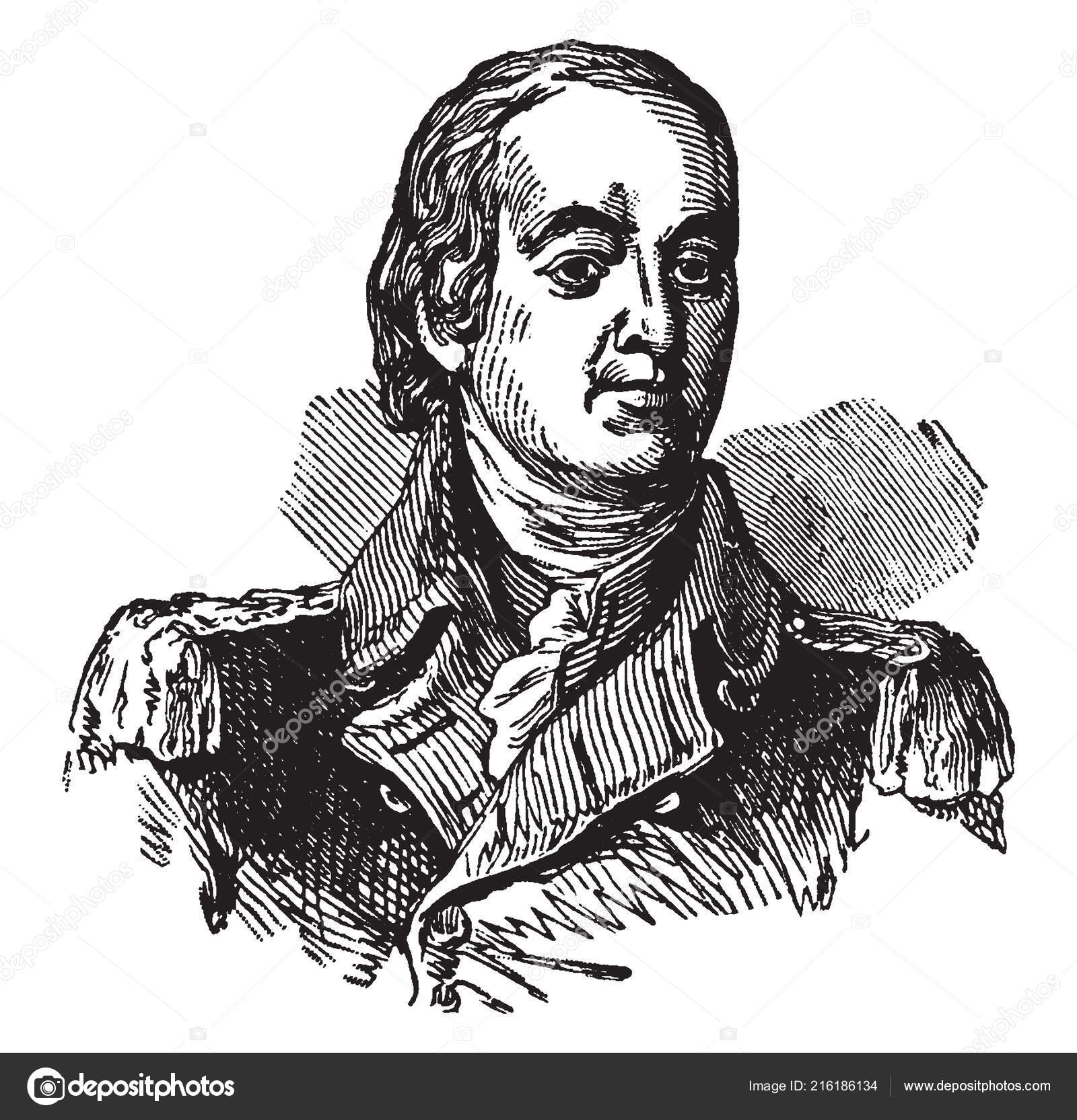 Lord Stirling American Major General American Revolutionary War Vintage ...