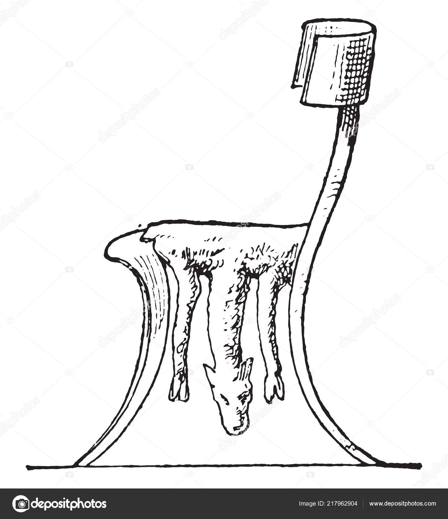 Greek Chair Vintage Engraved Illustration Private Life Ancient Antique ...