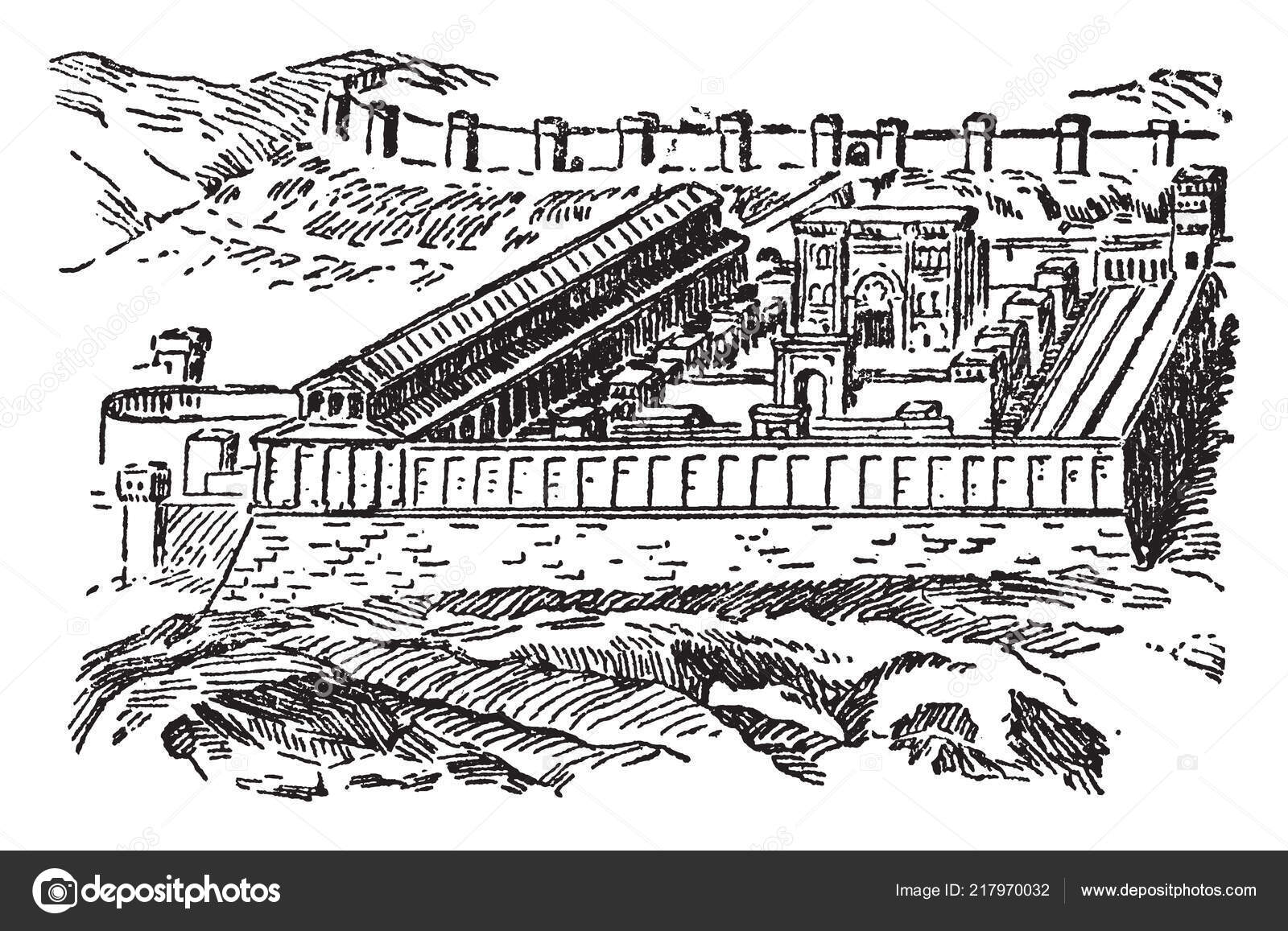 Ancient Jerusalem Any Series Structures Which Were Located Temple Mount ...