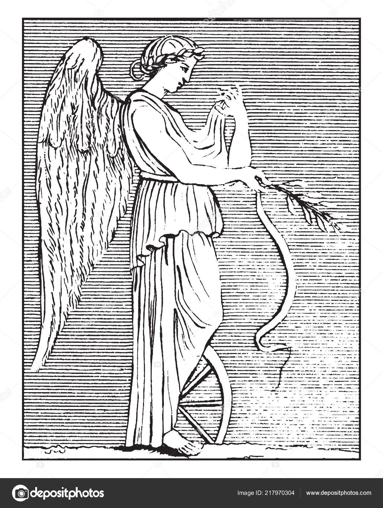 Picture Roman Goddess Divine Justice Vengeance Known Nemesis Picture ...