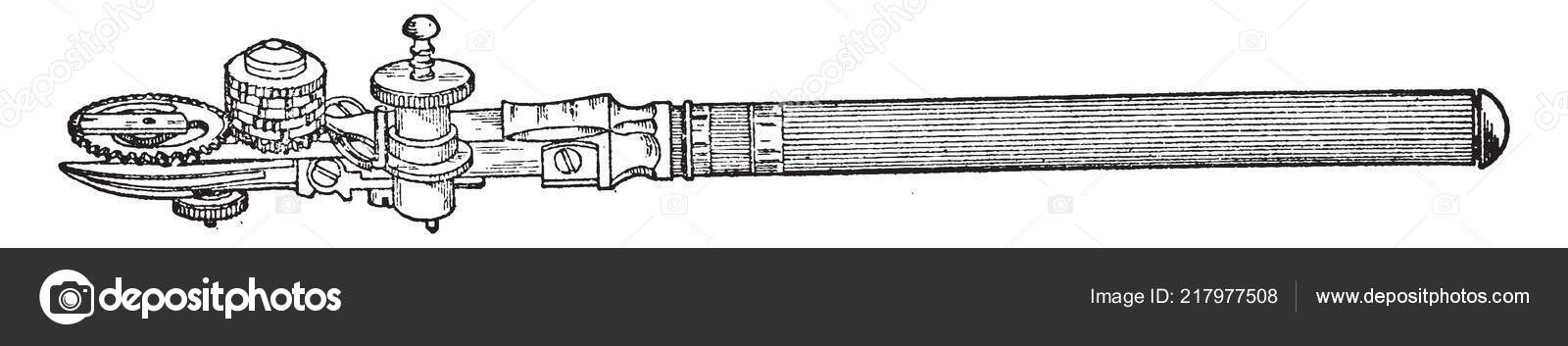 Dotting Pen Used Create Five Different Dotted Dashed Lines Small ...