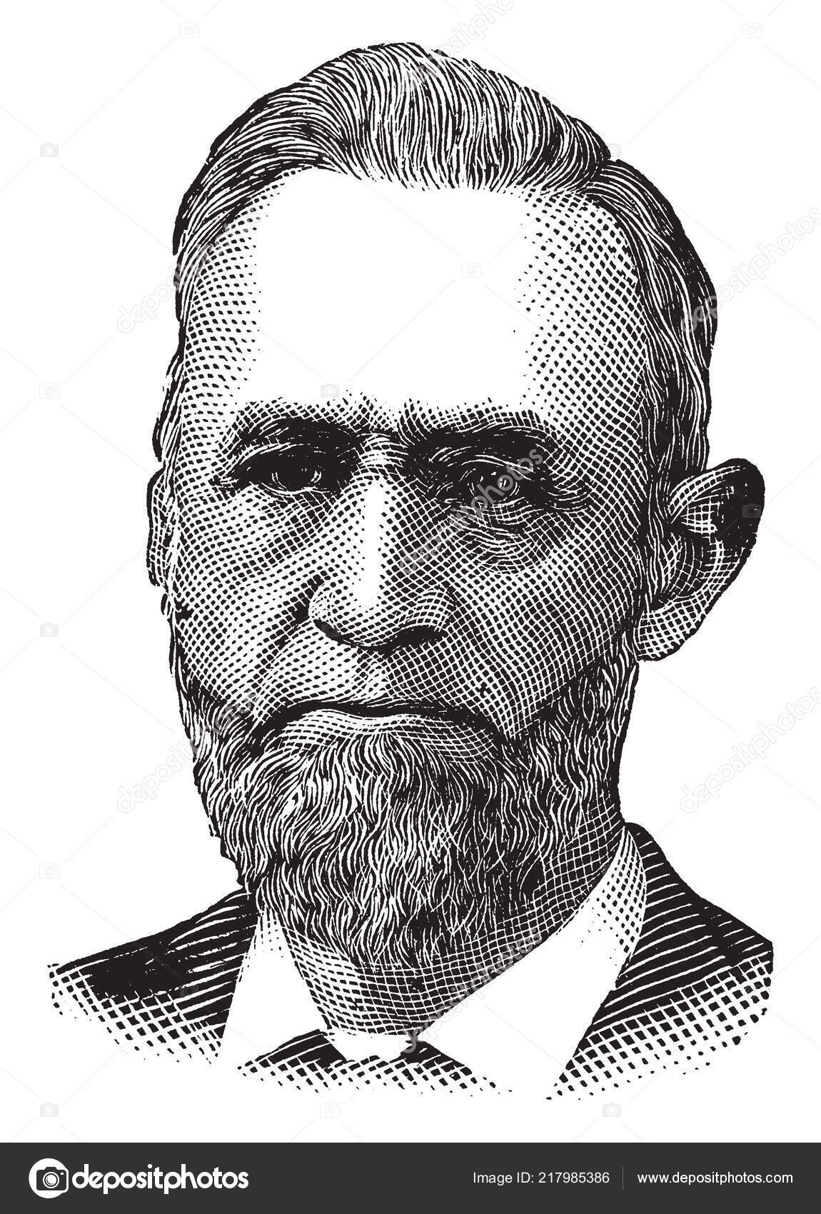 Judge Thomas Cooley 1824 1898 25Th Justice Chief Justice Michigan Stock ...