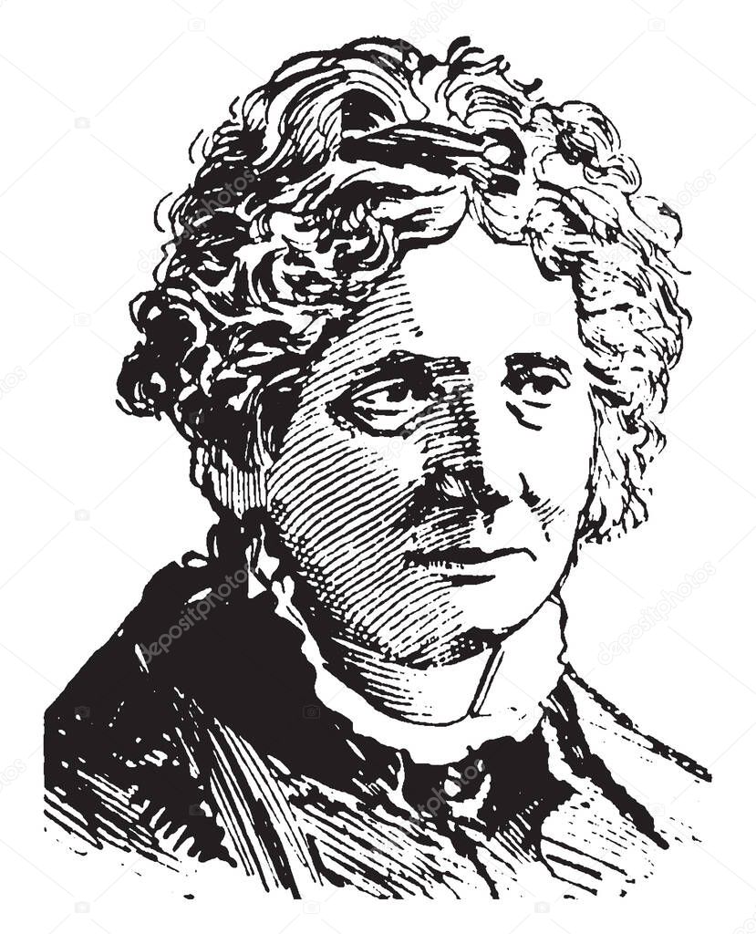 Harriet Beecher Stowe, 1811-1896, fue una abolicionista y escritora estadounidense, famosa por ...