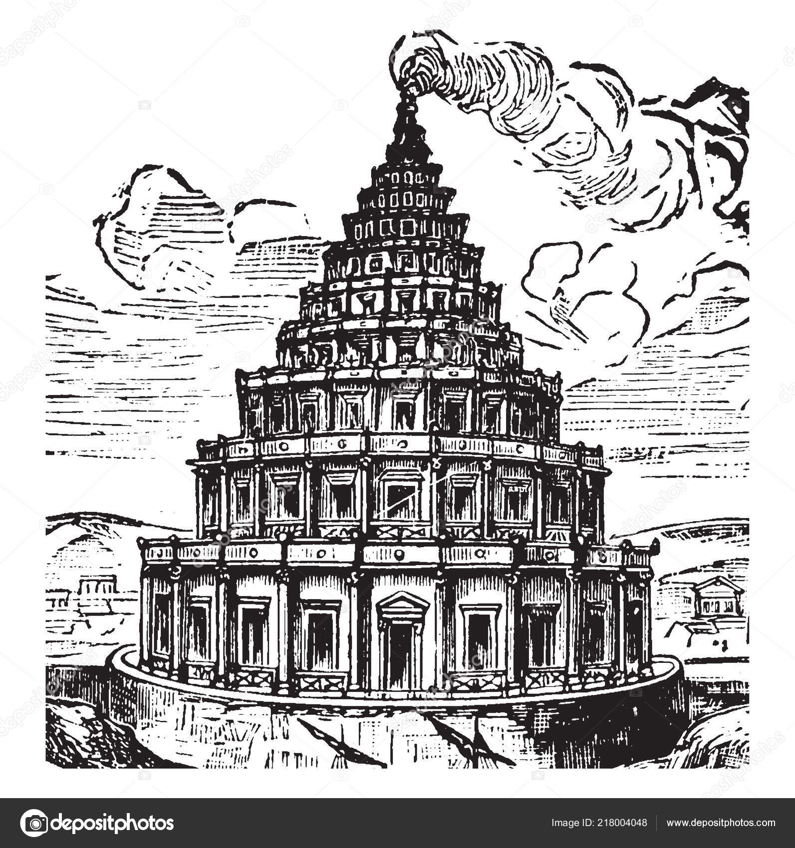 Pharos Island Lighthouse Alexandria Egypt Egyptian Lighthouse Wonders ...