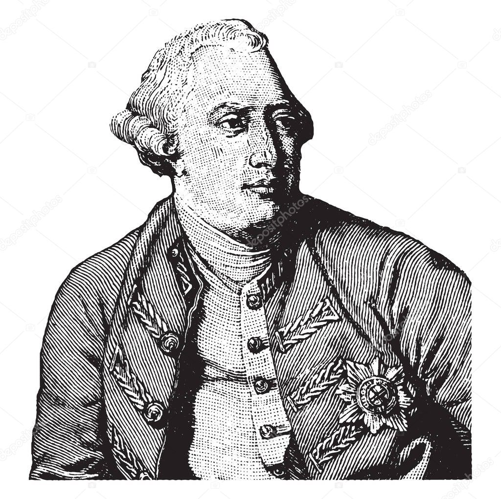 Jorge III, rey de Inglaterra, 1738-1820, fue el rey de Gran Bretaña e ...