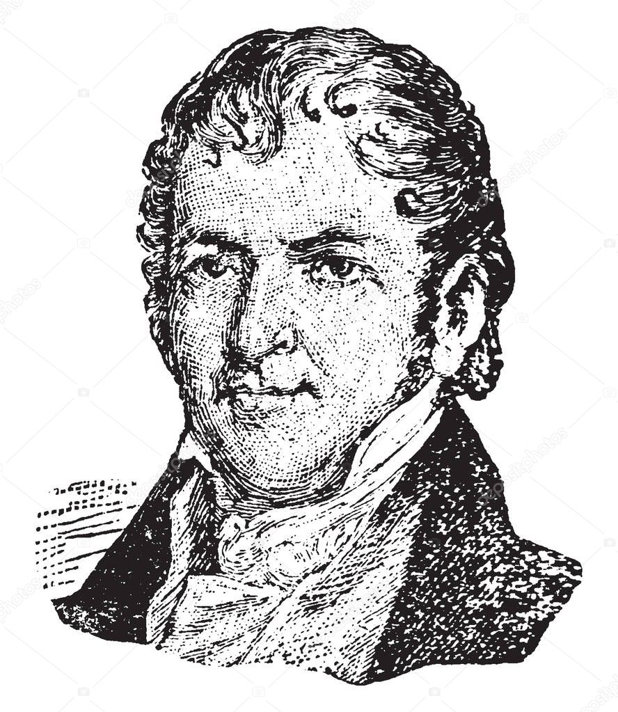 Eli Whitney, 1765-1825, fue un inventor estadounidense, famoso por ...