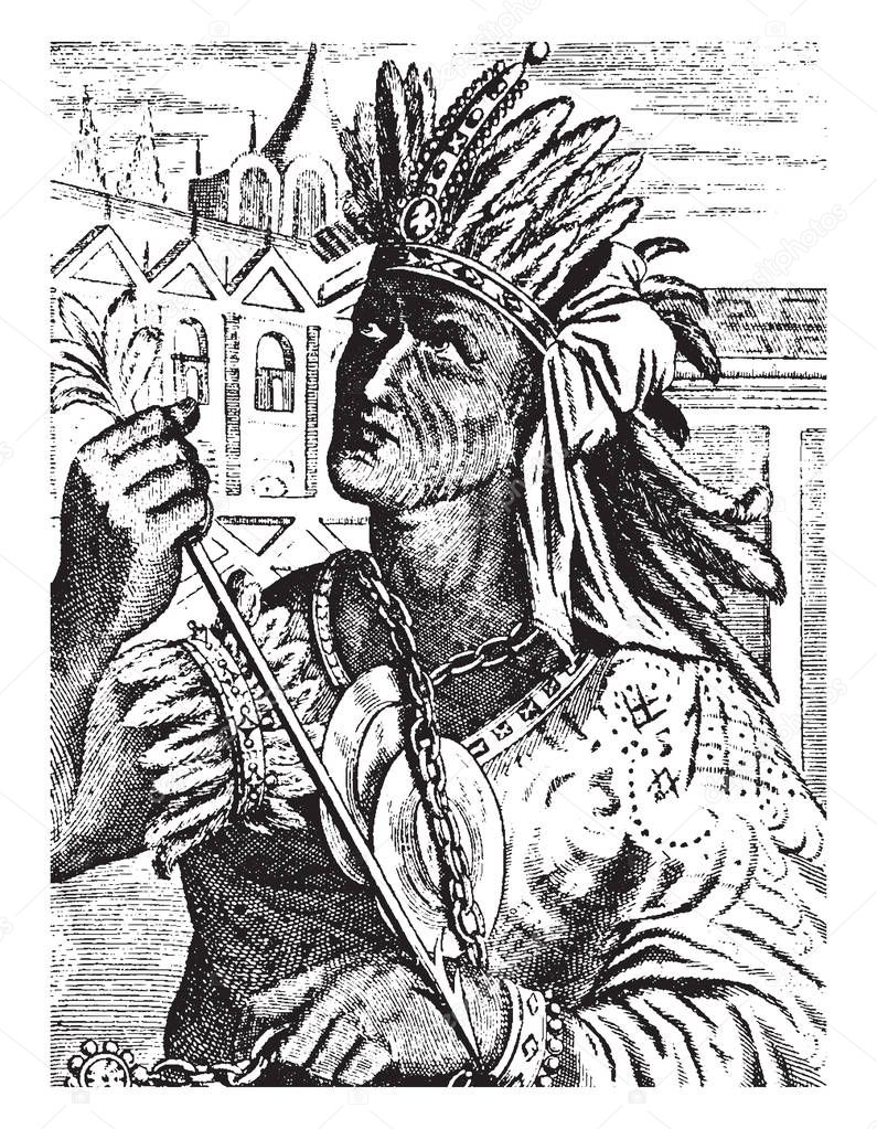 Atahualpa, 1502-1533, fue el gobernante de Quito durante cinco años y ...