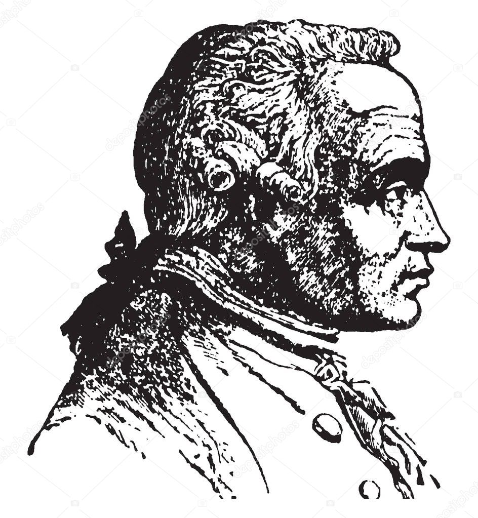 Immanuel Kant, 1724-1804, fue un filósofo alemán que es figura central ...