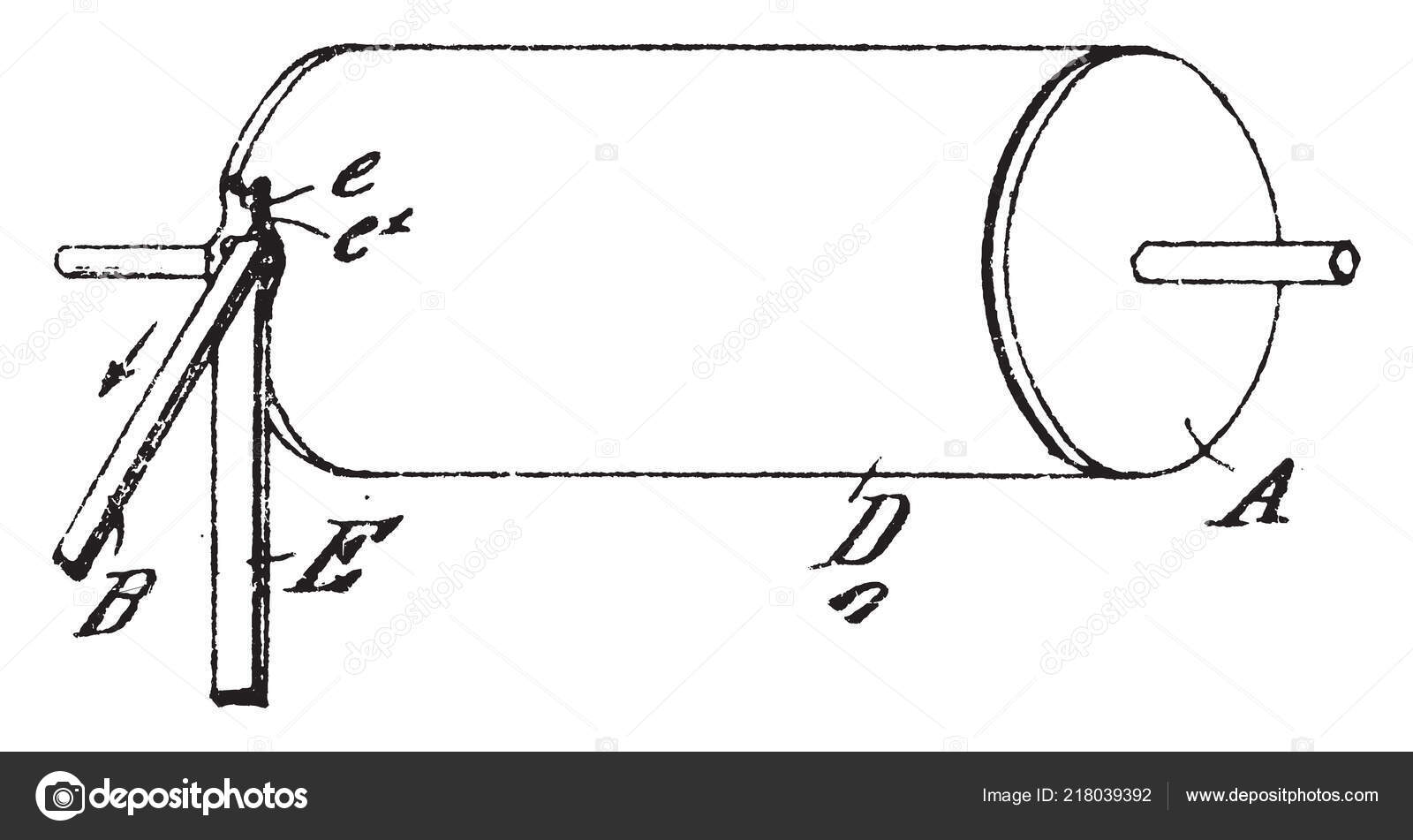 Illustration Represents Composite Strip Tool Which Used Seal Vintage ...