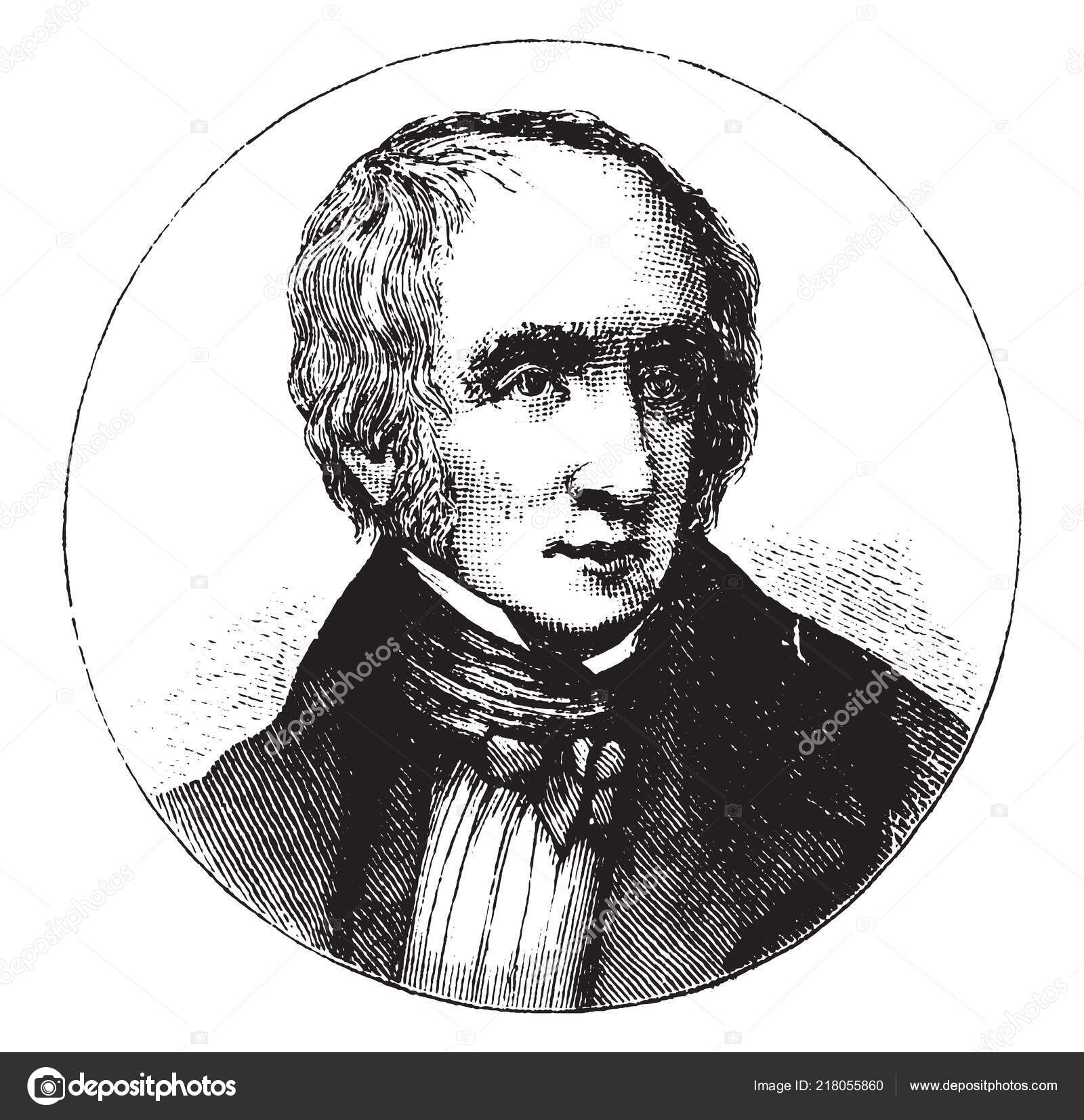 William Wordsworth 1770 1850 Major English Romantic Poet Vintage Line ...