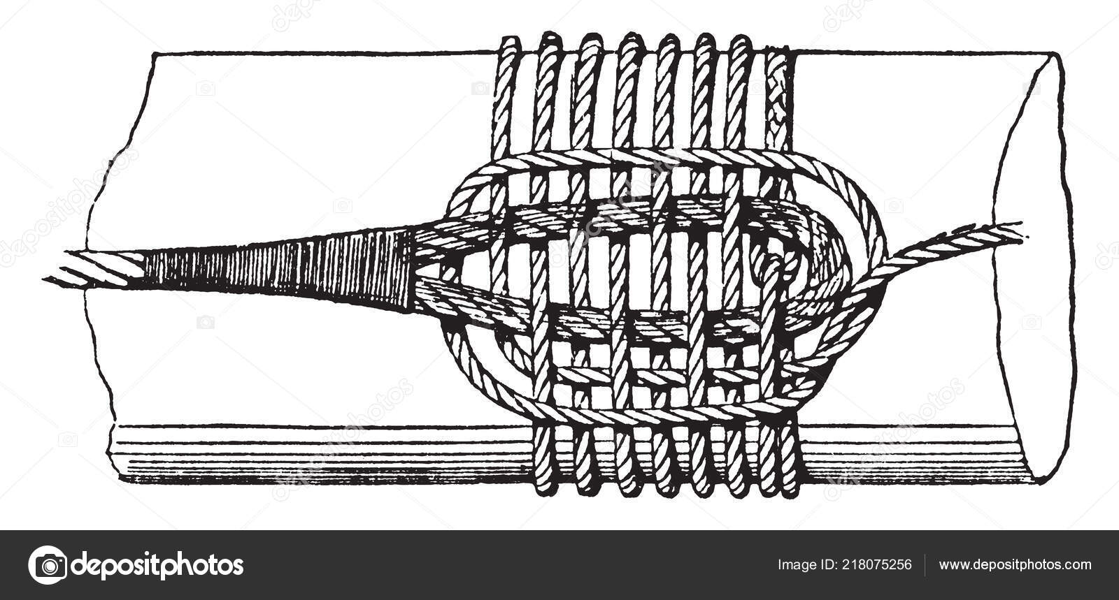 Rose Lashing Kind Lashing Seizing Employed Binding Anything Spar ...