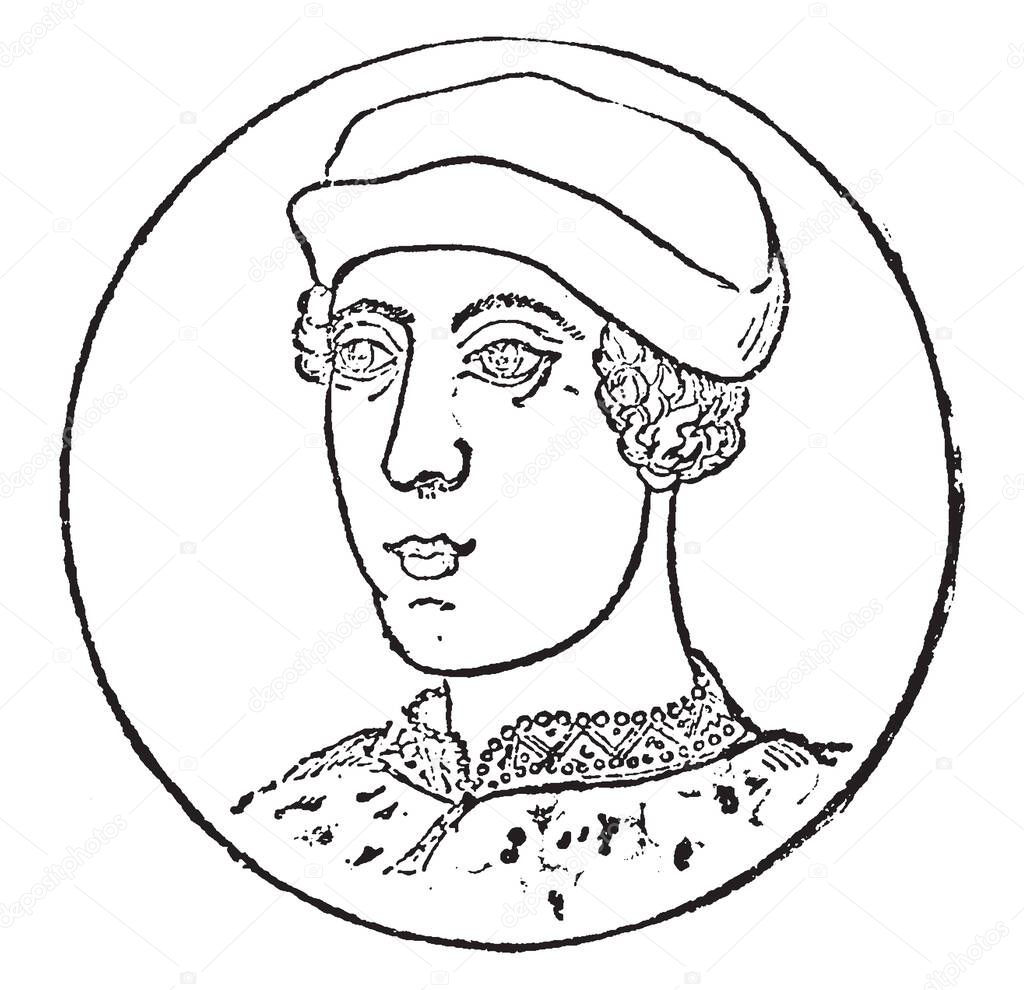 Enrique VI, 1421-1471, fue el rey de Inglaterra de 1422 a 1461 y de ...