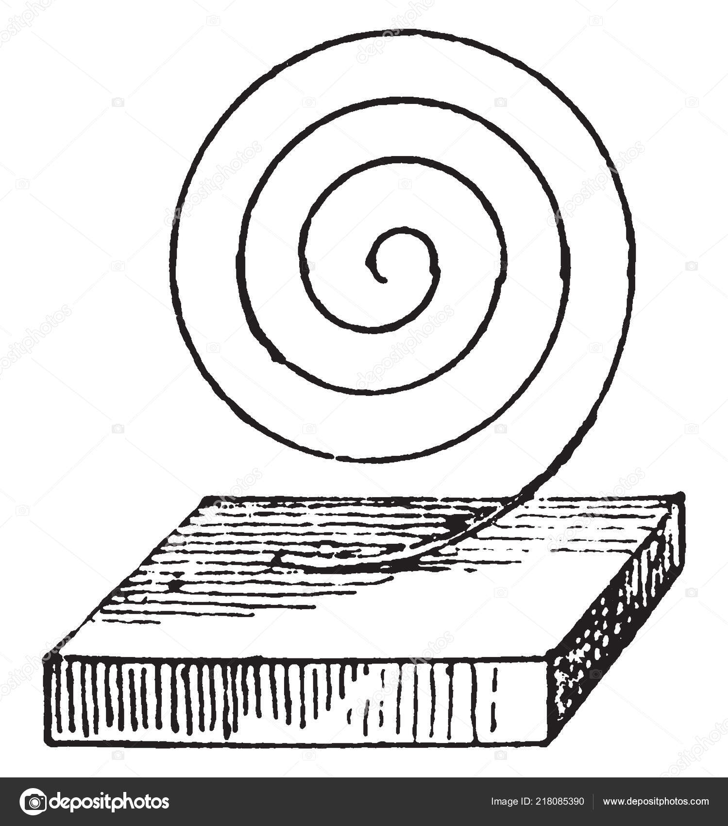 Illustration Represents Clock Spring Which Special Rotary Electrical ...