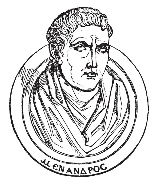 Menandro, c. 342 / 41-c. 290 aC, fue un dramaturgo griego y famoso ...