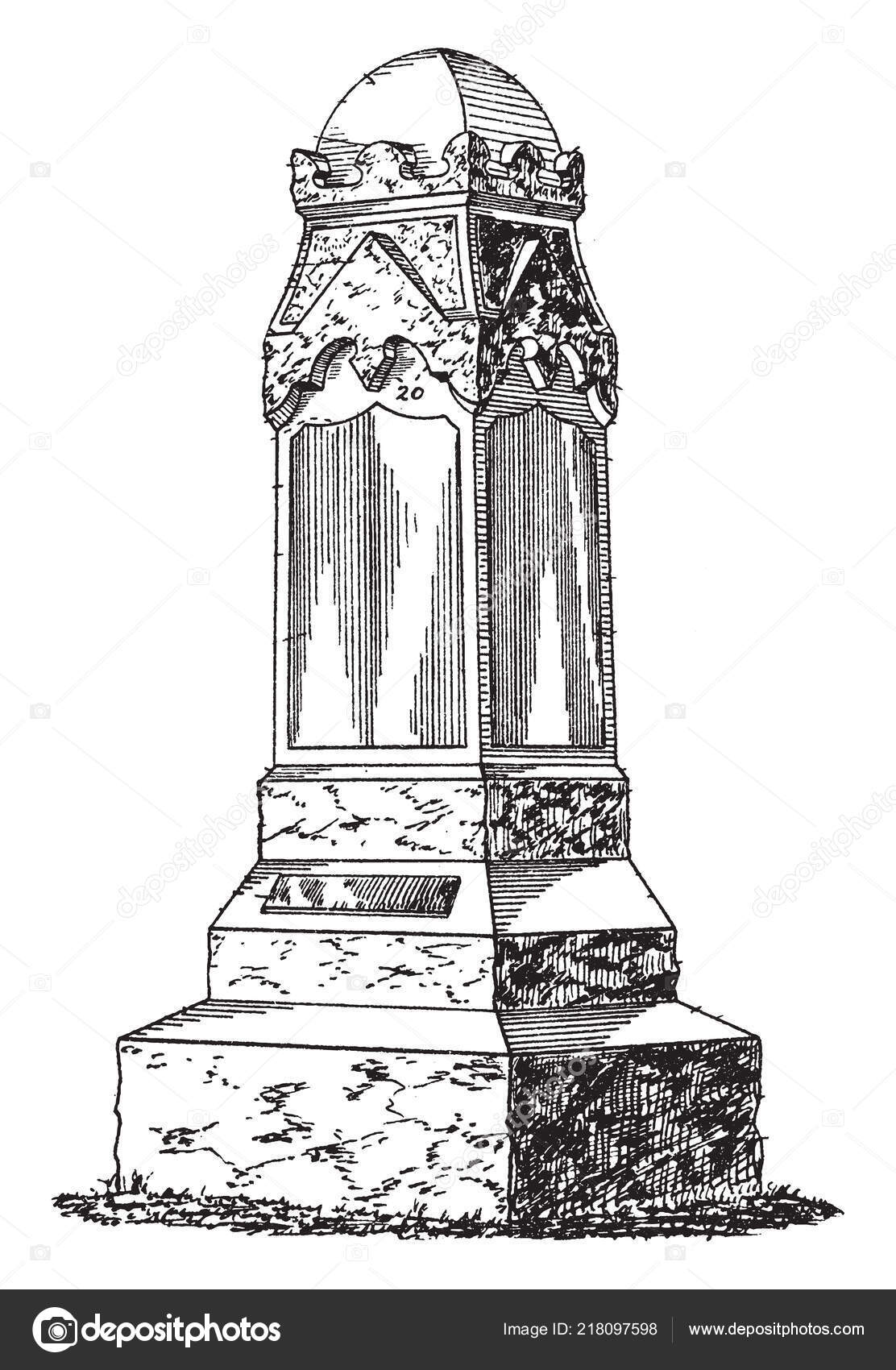 Explicit Monument Type Structure Created Commemorate Person Belongs ...