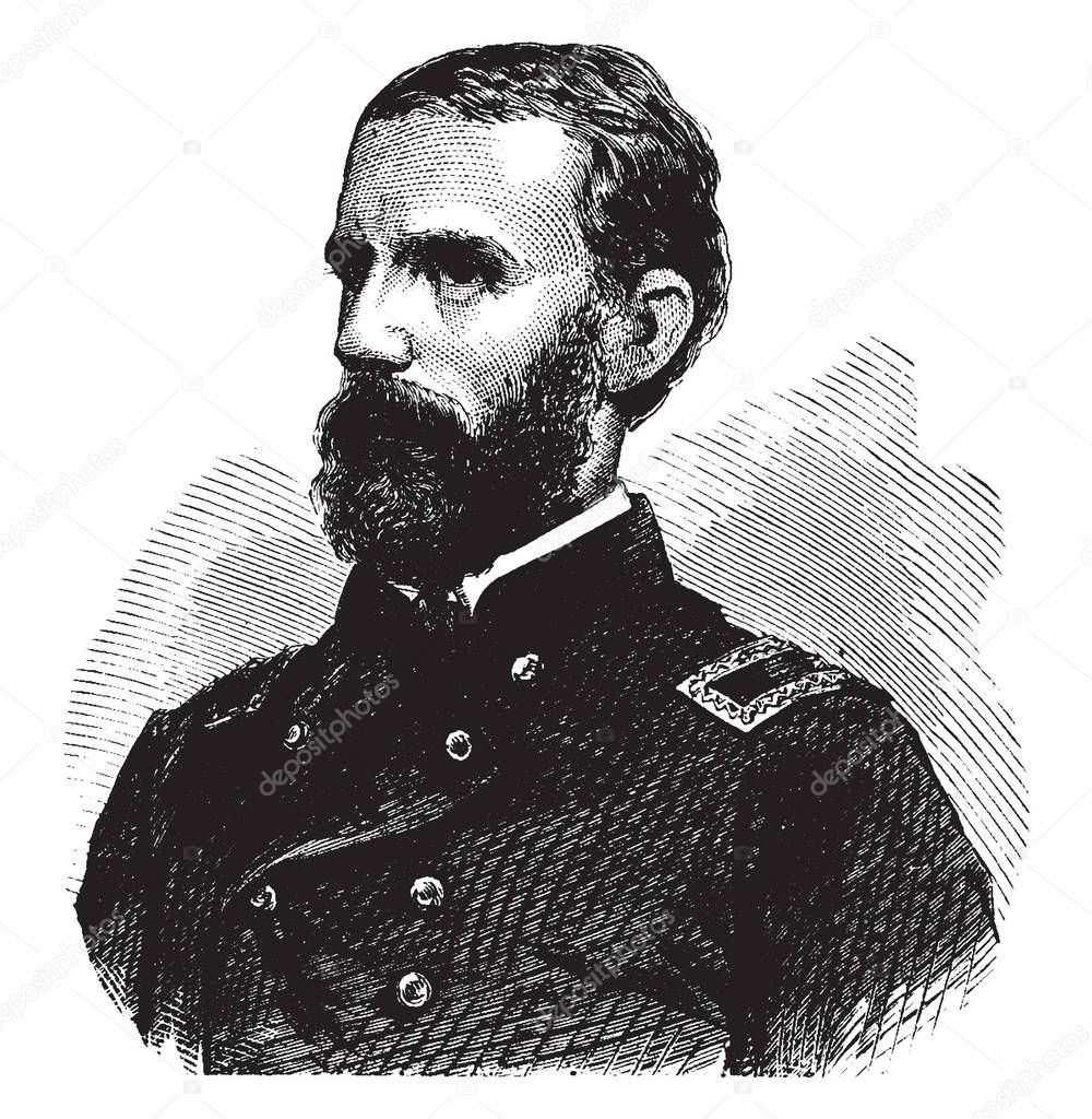 General Cuvier Grover, 1828-1885, fue oficial de carrera en el ejército ...