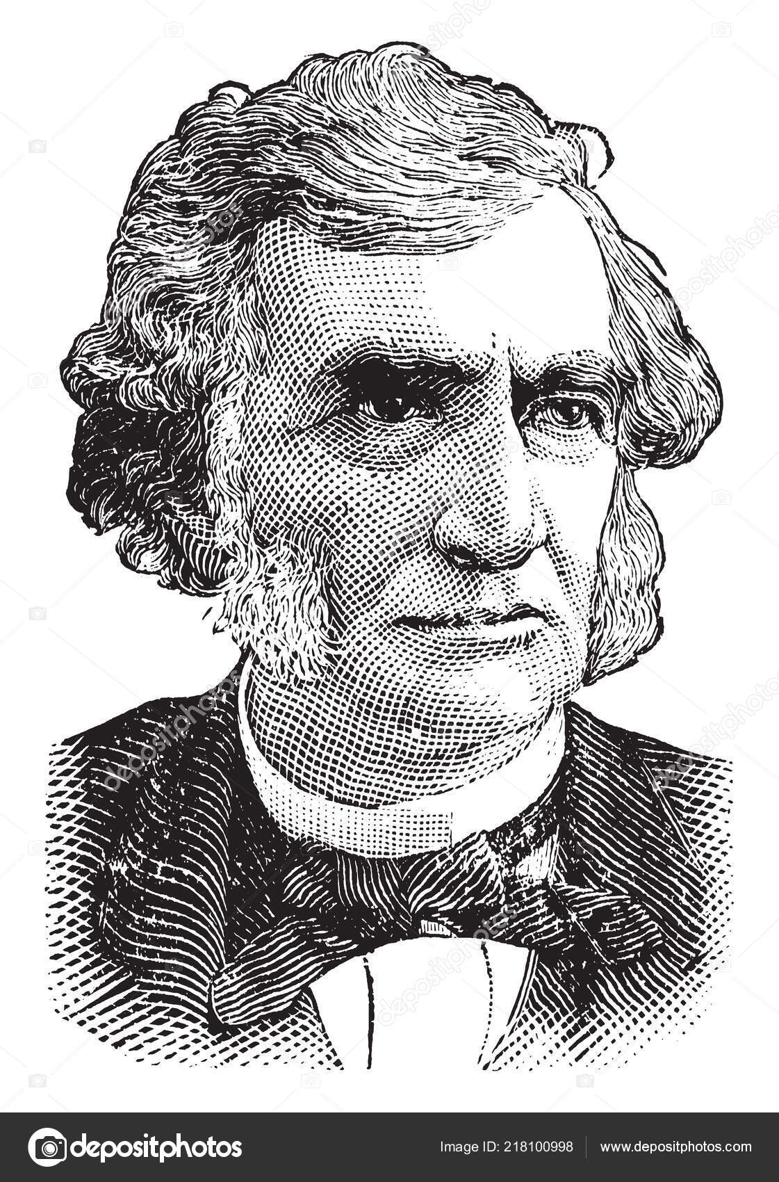 Justin Morrill 1810 1898 United States Representative Senator Vermont ...