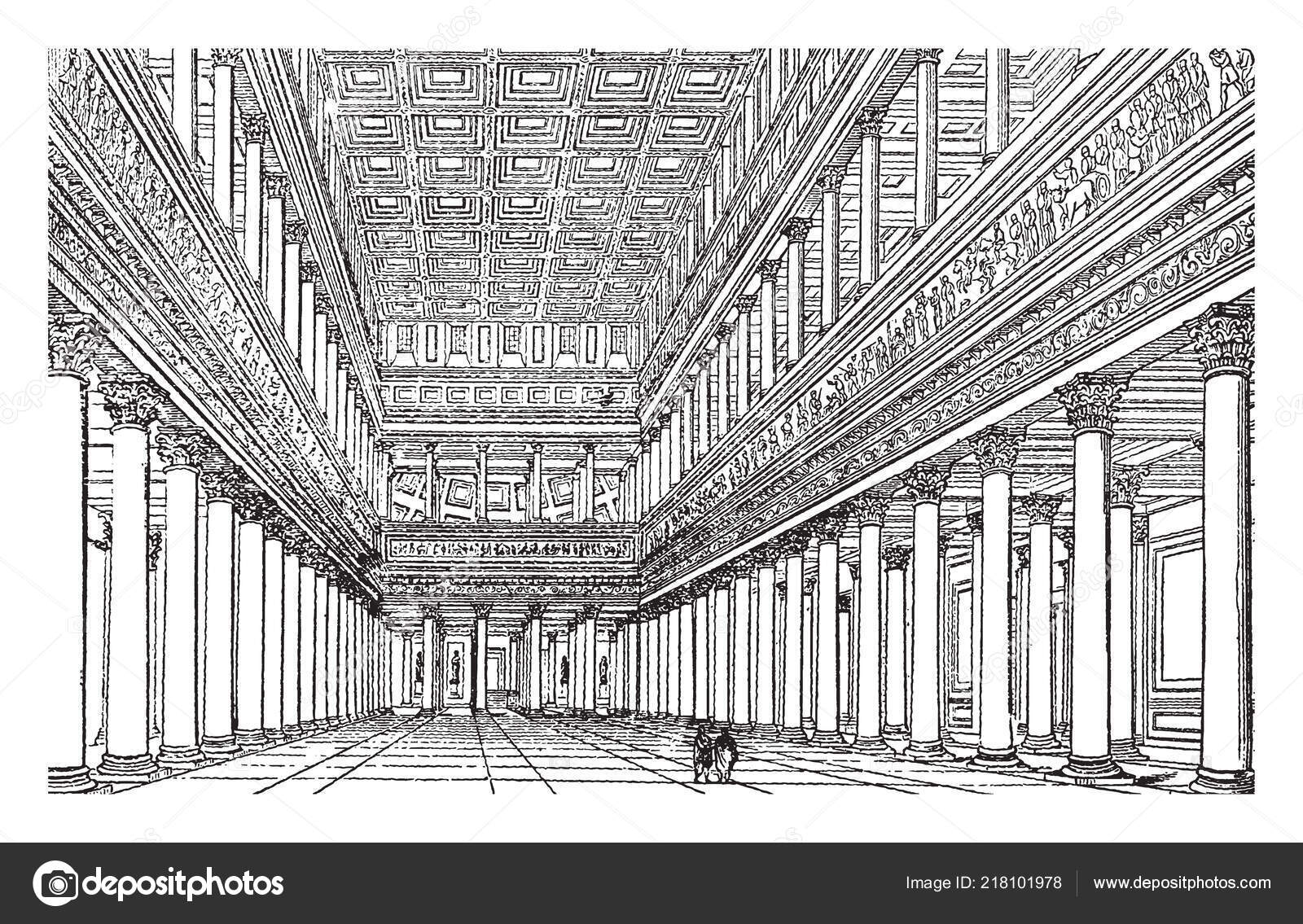 Interior Of Basilica Ulpia