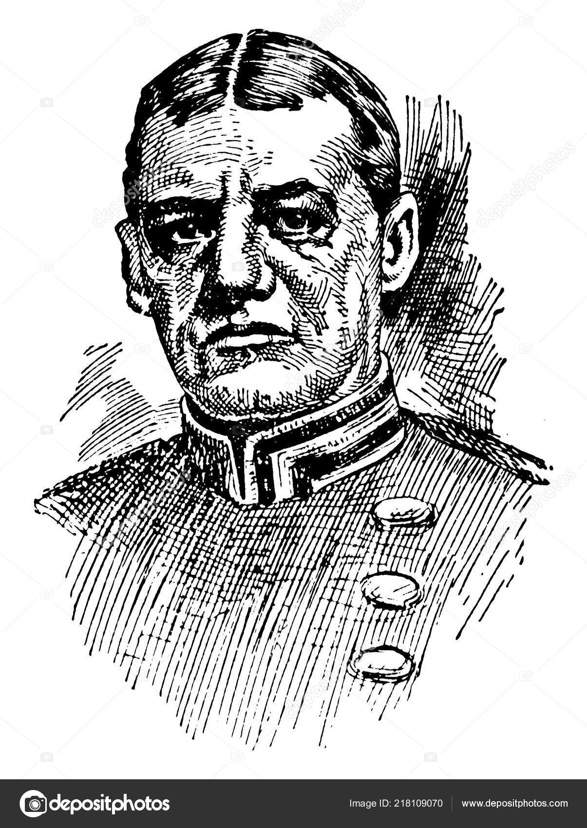 Rear Admiral Evans 1846 1912 Commanding Officer Navy's First Division ...