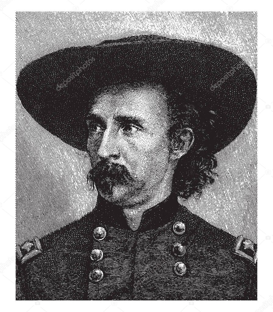 George Armstrong Custer, 1839-1876, fue un oficial del ejército de los ...