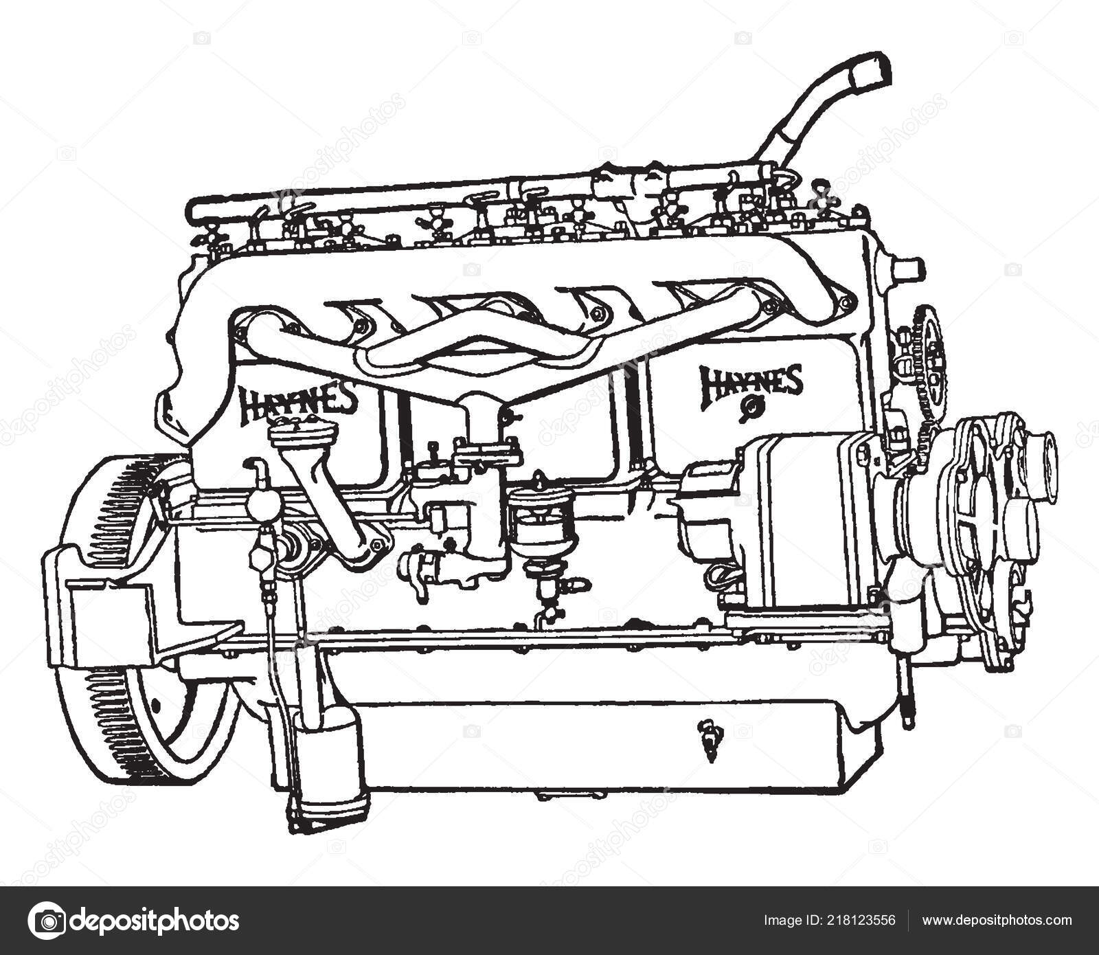 Building Automobile Step Electric Generator Used Starting Engine ...