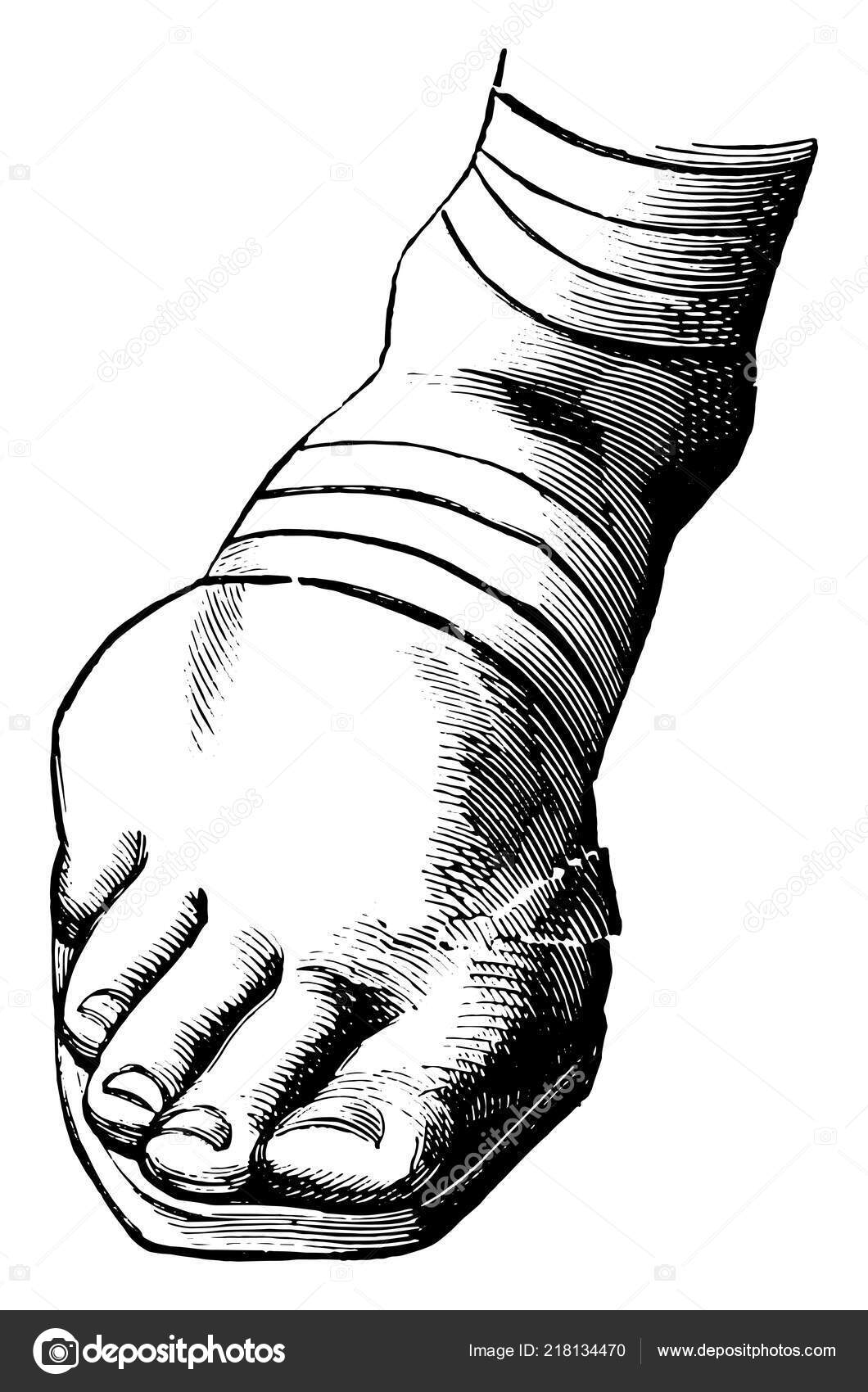 Sandals Jesus His Apostles Vintage Engraved Illustration Industrial ...