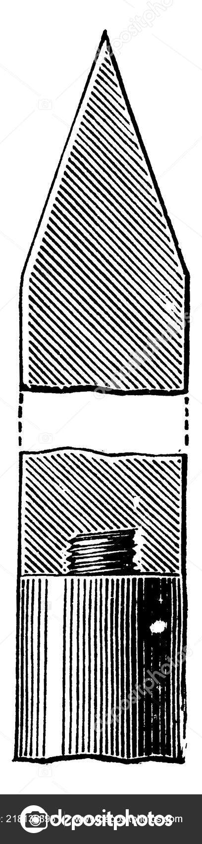 Lightning Rod Vintage Engraved Illustration Industrial Encyclopedia ...