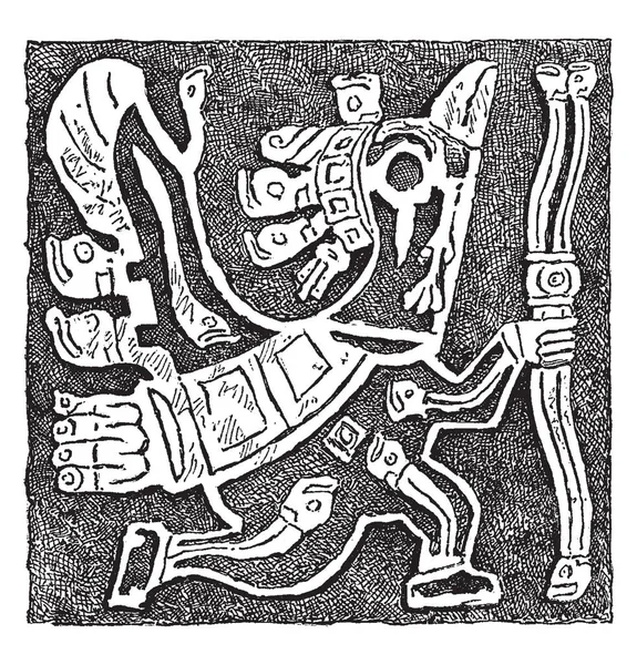 Dresden Codex Line Art