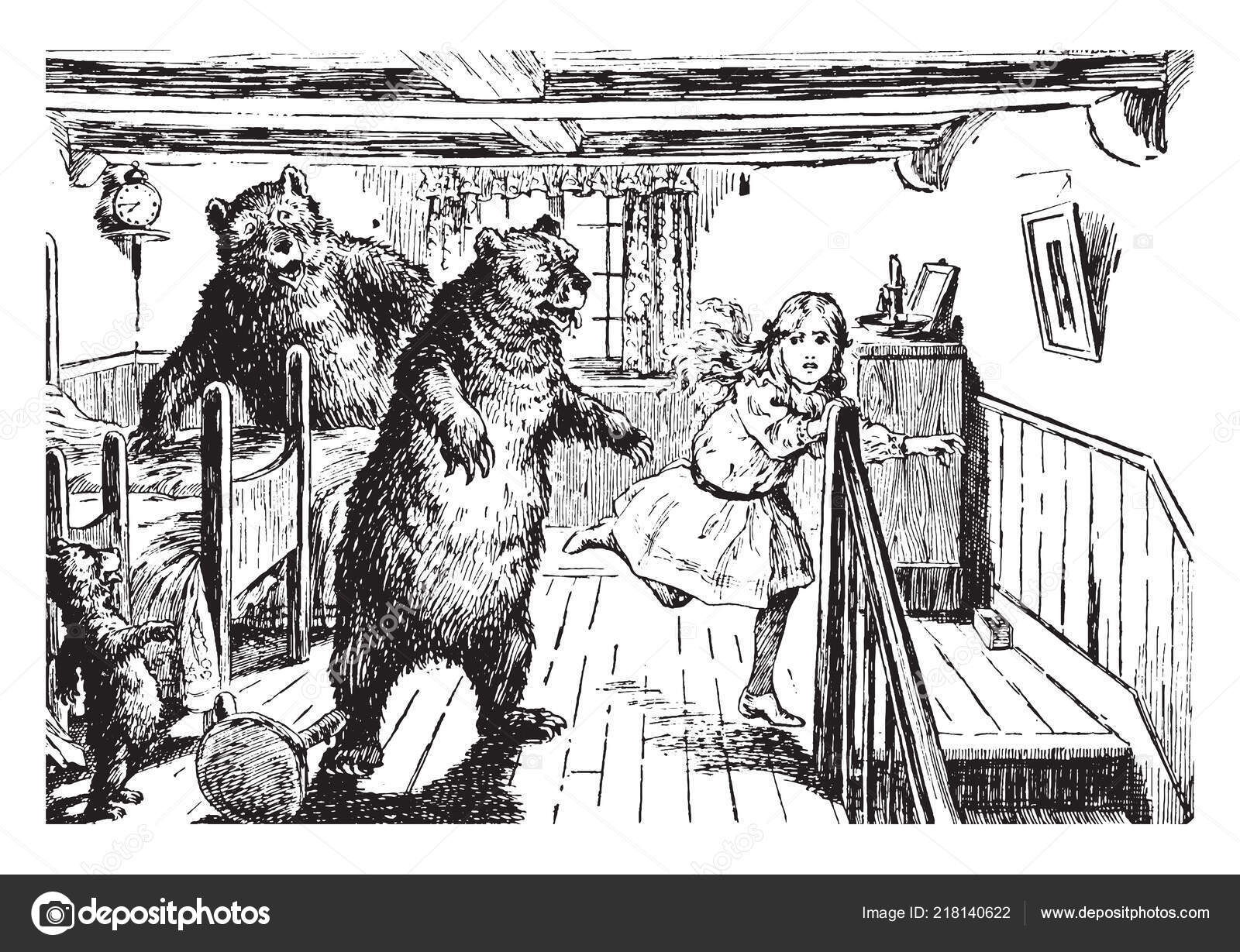 Little Girl Running Away Drawing