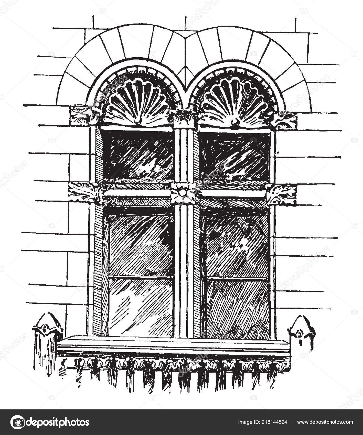 Coupled Windows Independent Windows Separated Mullion Slim Detailed ...