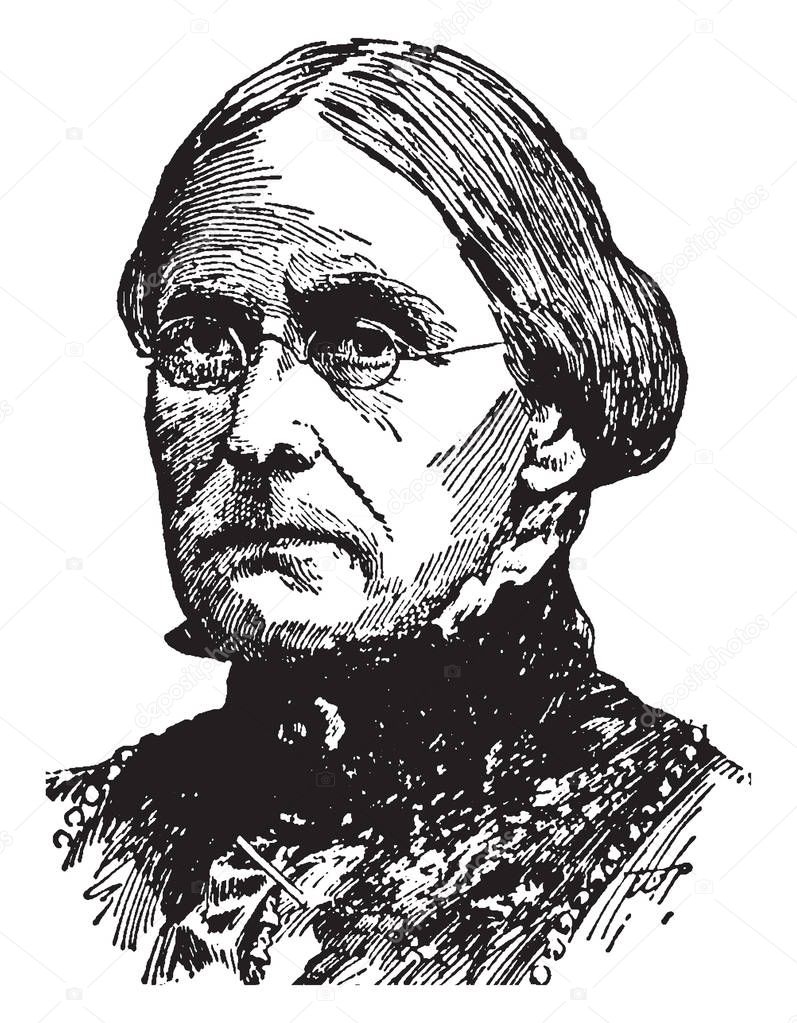 Susan Brownell Anthony, 1820-1906, fue una reformadora social ...