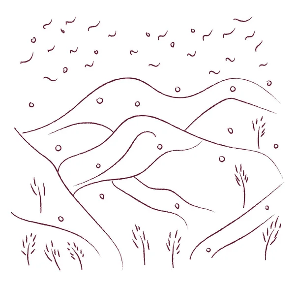 Line hilly Vector Art Stock Images | Depositphotos