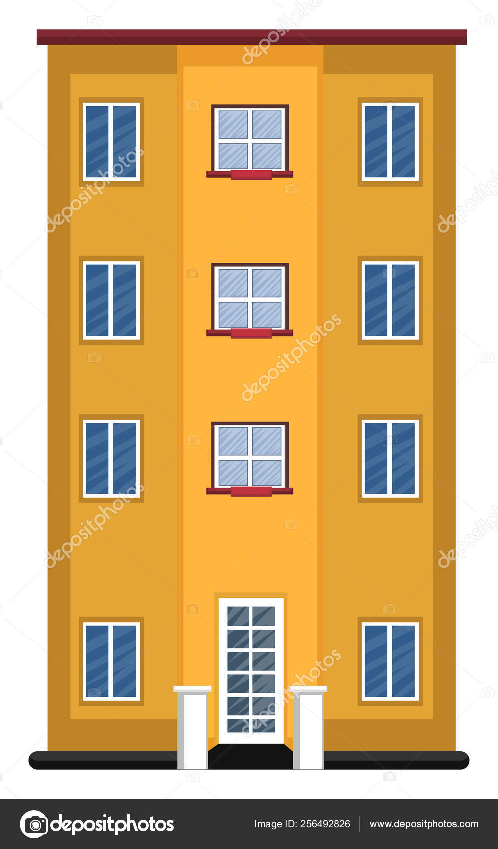 Edificio De Dibujos Animados