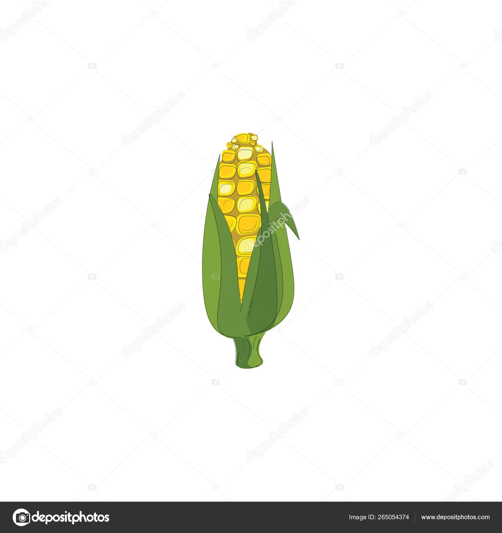 corn vector file