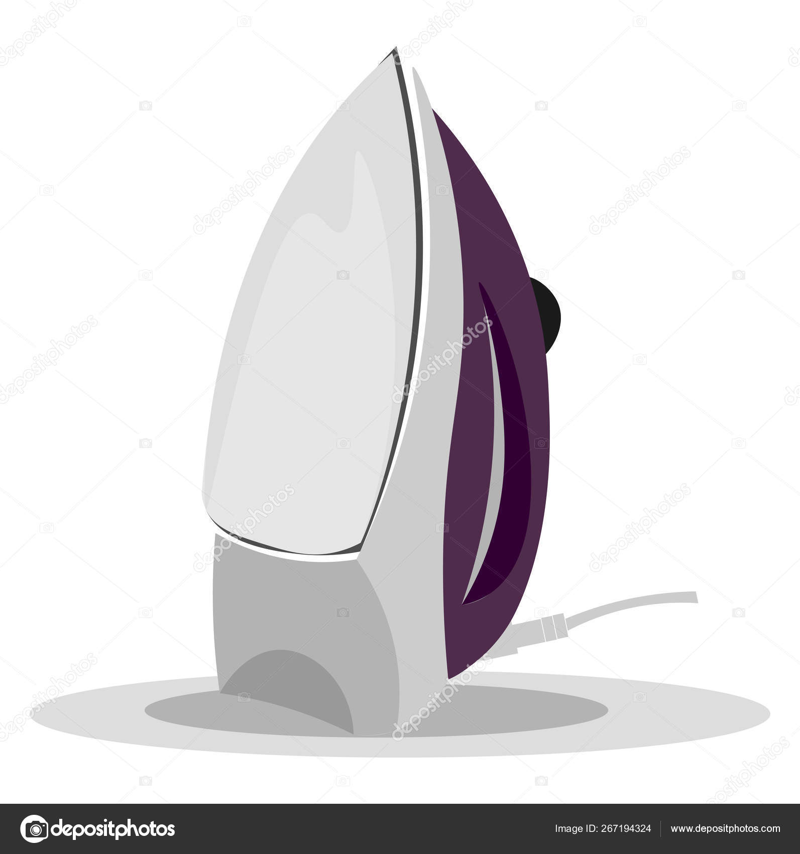 An Iron, vector or color illustration. Stock Vector Image by ©Morphart ...