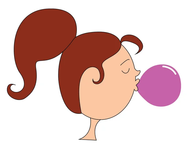 554 Blowing bubble gum Vector Images | Depositphotos